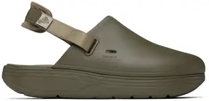 Suicoke SUICOKE Green Cappo Loafers - Olive