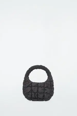 Cos Quilted Micro Bag - Black