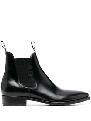 FURSAC Double Pull-tab Leather Boots
