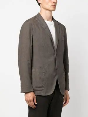 Boglioli Notched-lapels Single-breasted Blazer