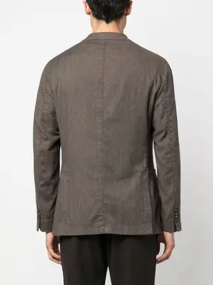 Boglioli Notched-lapels Single-breasted Blazer