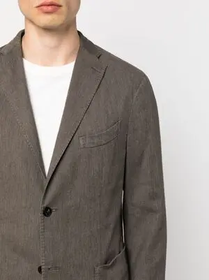 Boglioli Notched-lapels Single-breasted Blazer