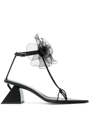 NENSI DOJAKA Flower-appliqué Sandals