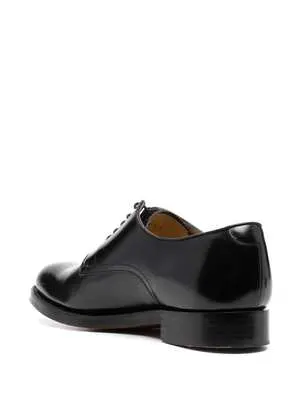 FURSAC Almond-toe Derby Shoes - Black