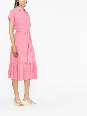 Ralph Lauren Vilma Short-sleeve Midi Dress