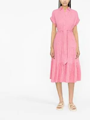 Ralph Lauren Vilma Short-sleeve Midi Dress
