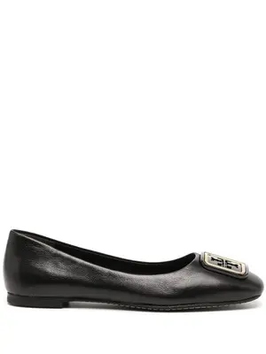 Tory Burch Georgia Logo Ballerina Shoes