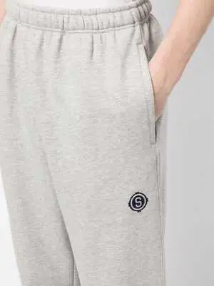 Stance Logo-patch Cotton Track Pants
