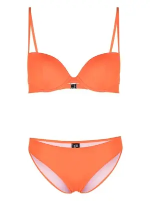 Emporio Armani Logo-print Bikini Set - Orange