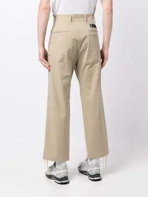 Stance Pleat-detail Cropped Trousers