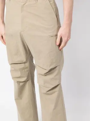 Stance Pleat-detail Cropped Trousers