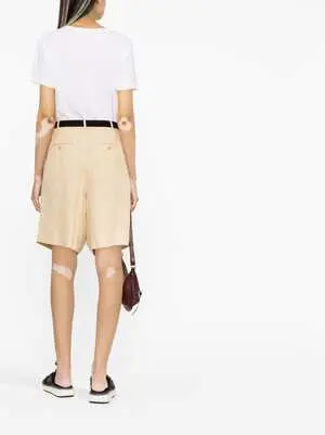 Polo Ralph Lauren Pleated Linen Shorts