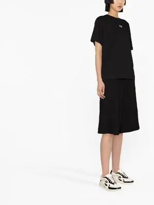 Each X Other Logo-print Crew-neck T-shirt - Black