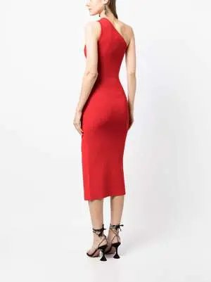 Michael Kors Asymmetric Knitted Dress