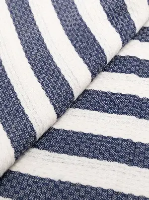 MC2 SAINT BARTH Striped Fringed Beach Towel