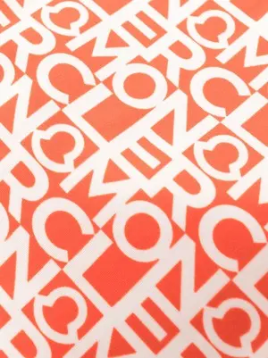 Moncler Logo-print Swimsuit - Orange