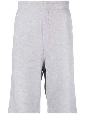 Maison Kitsuné Logo-patch Track Shorts - Grey