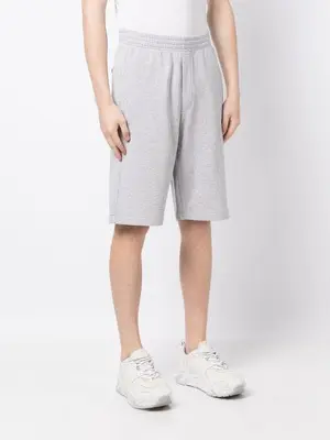 Maison Kitsuné Logo-patch Track Shorts - Grey