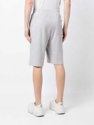 Maison Kitsuné Logo-patch Track Shorts - Grey