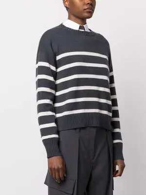Brunello Cucinelli Striped Cashmere Jumper