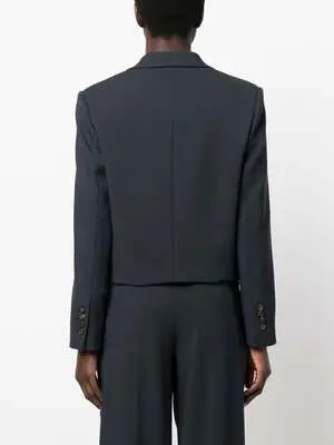 Brunello Cucinelli Single-breasted Cropped Blazer