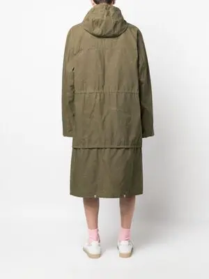 Gucci Waxed Cotton Hooded Parka