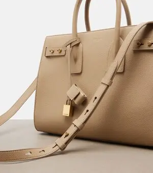 Saint Laurent Sac De Jour Small Tote Bag - Beige