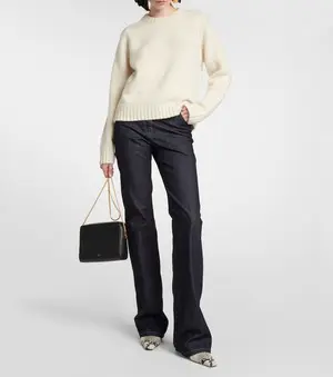 Khaite Mae Cashmere Sweater - White