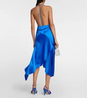 Alexandre Vauthier Asymmetric Midi Dress