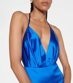 Alexandre Vauthier Asymmetric Midi Dress