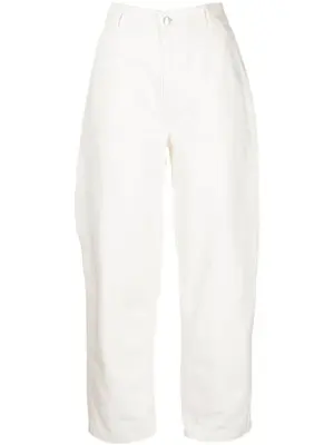 Maison Kitsuné Cropped Straight-leg Jeans
