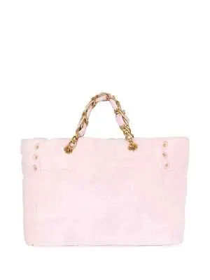 Balmain Fluffy Logo Tote Bag
