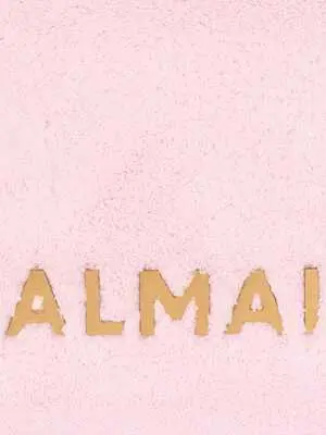 Balmain Fluffy Logo Tote Bag