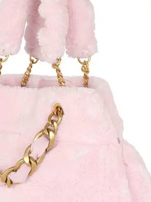 Balmain Fluffy Logo Tote Bag