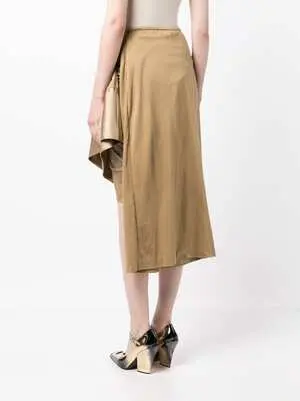 UNDERCOVERISM Asymmetric Midi Skirt