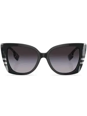 Burberry Oversized Check-print Sunglasses