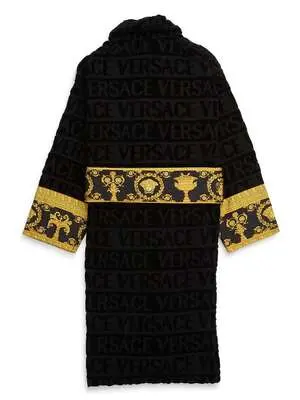 Versace I Love Baroque Bathrobe - Black