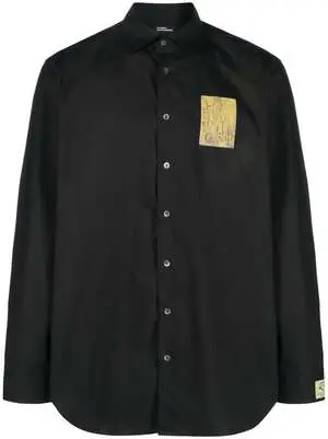 Raf Simons X Philippe Vandenberg Artwork-patch Shirt