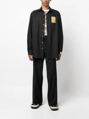 Raf Simons X Philippe Vandenberg Artwork-patch Shirt