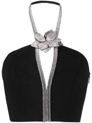NUE Rhinestone Embellished Top