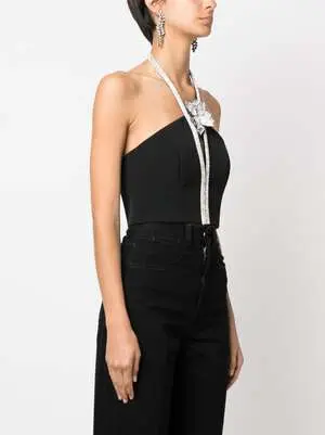 NUE Rhinestone Embellished Top
