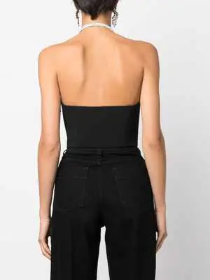NUE Rhinestone Embellished Top