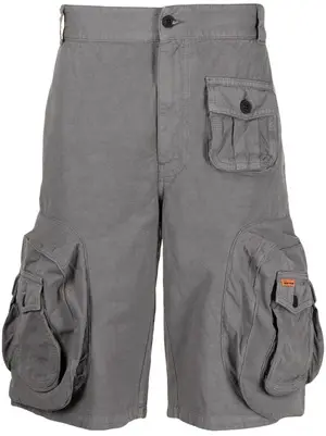 Heron Preston Cotton-blend Cargo Shorts