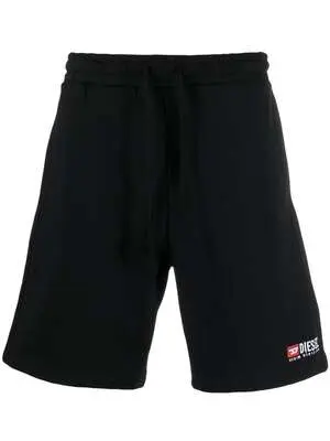 DIESEL® Logo-embroidered Track Shorts