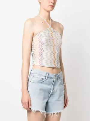 Missoni Zigzag Halterneck Top