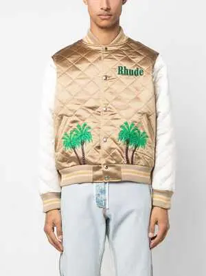 Rhude Satin Bomber Jacket
