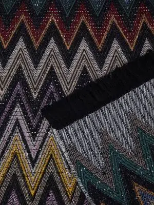 Missoni Chen Zigzag-knit Blanket