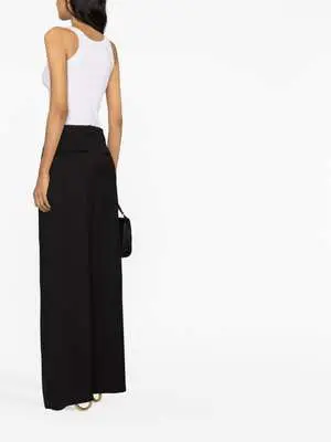 Wardrobe.NYC Low-rise Wide Leg Trousers - Black
