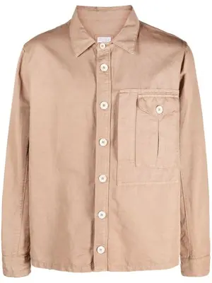 Brunello Cucinelli Long-sleeve Buttoned Shirt Jacket