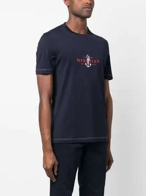 Brunello Cucinelli Logo-print Cotton T-shirt